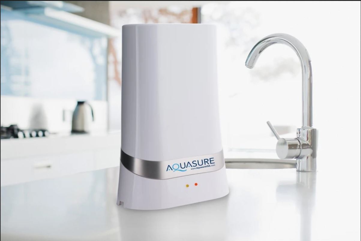Counter Top Water Filter for Small Spaces – Aquasure USA