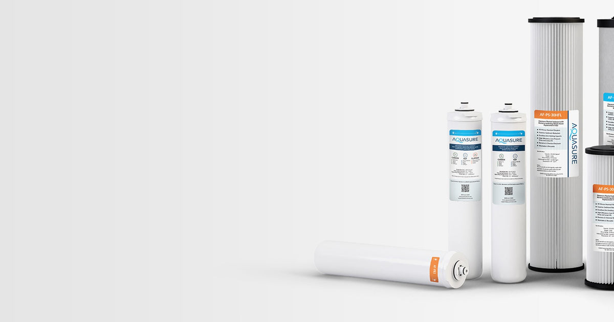 Replacement Water Filters for Home Water Filtration Systems – Aquasure USA