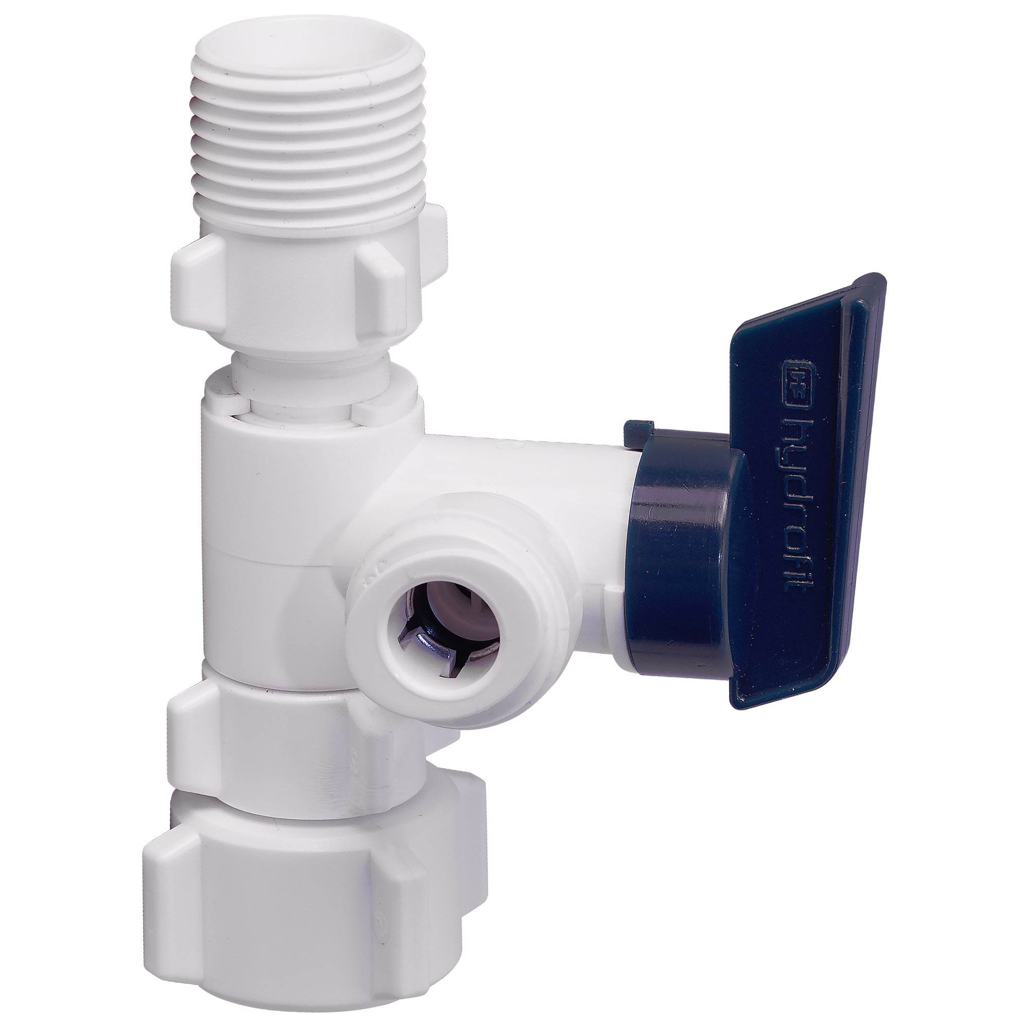 HYDROFIT™ Angle Stop Valve Adaptor Quick Connect Fitting – Aquasure USA