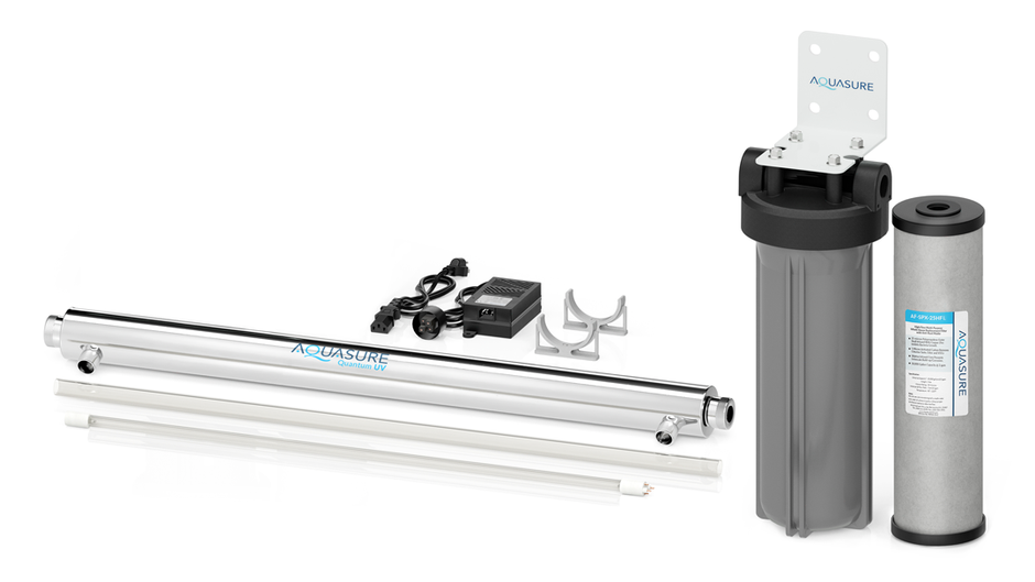Fortitude V Series Whole House Water Filter with Triple Purpose Water ...